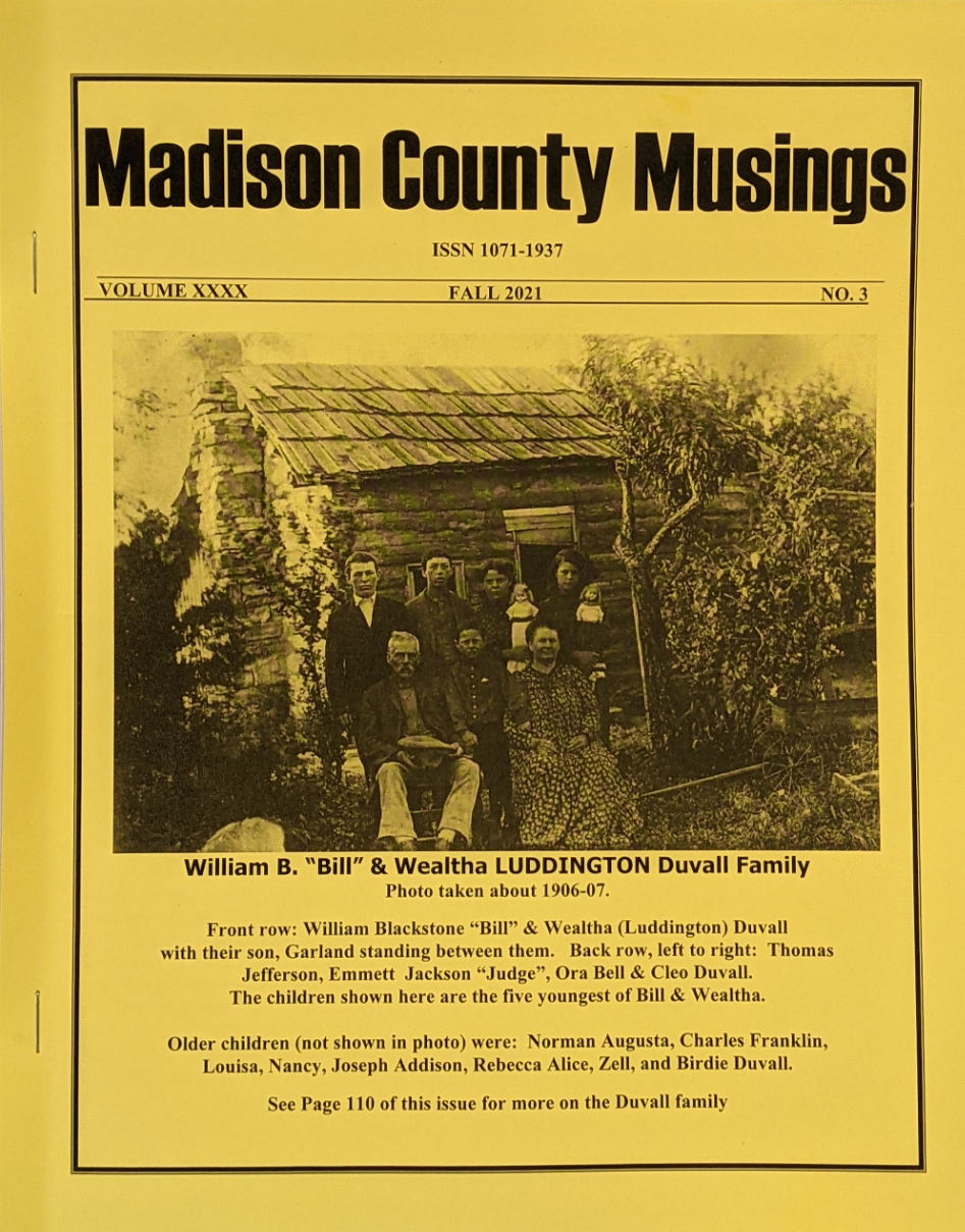 Madison County Genealogical and Historical Society News and Happenings