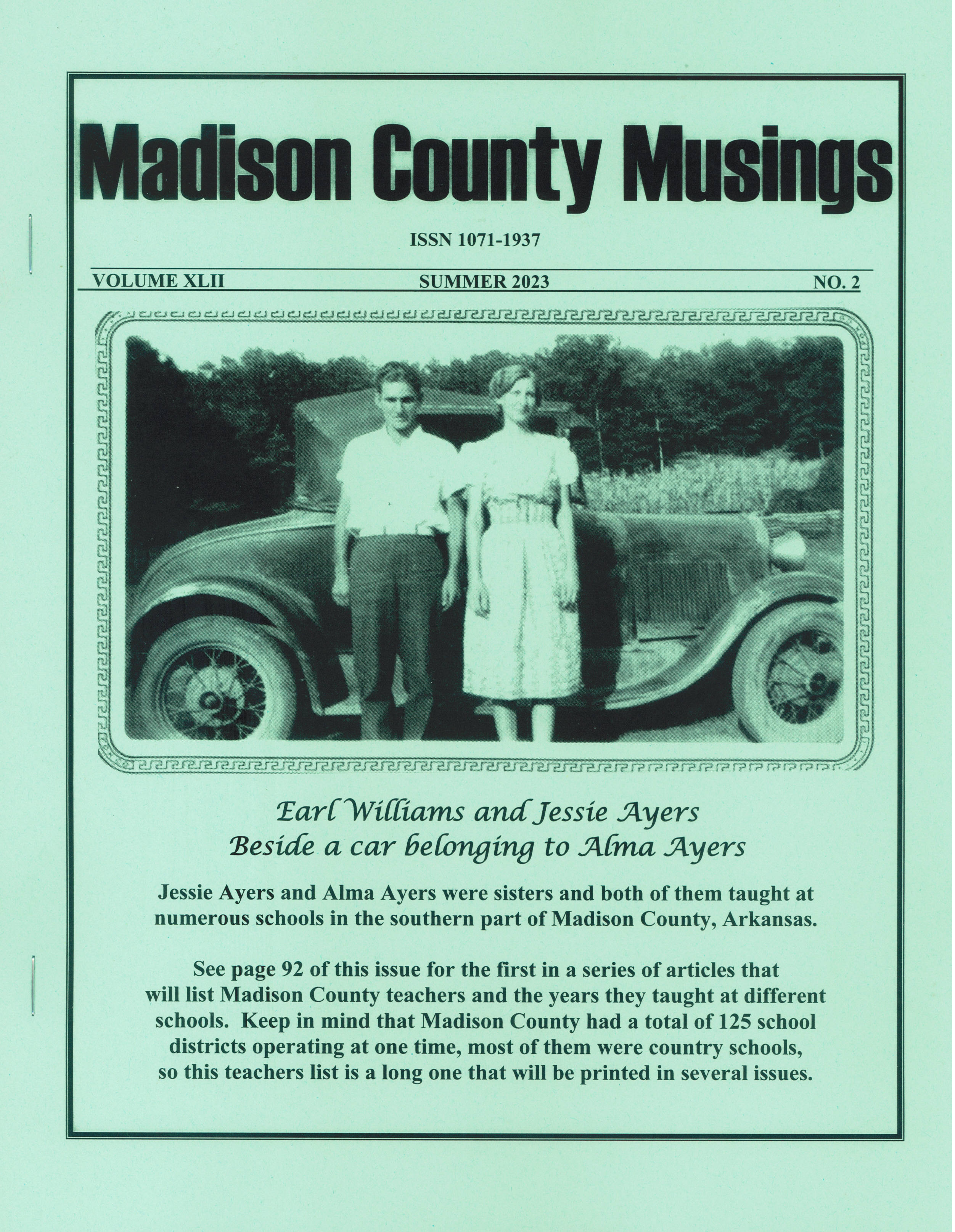 Madison County AR Genealogical & Historical Society - Huntsville, Arkansas